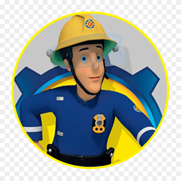 Fireman Sam Wales Firefighter Cartoon PNG Free Download - Graphic a2z